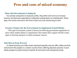 Mixed Economy [ECO101] | PPTX