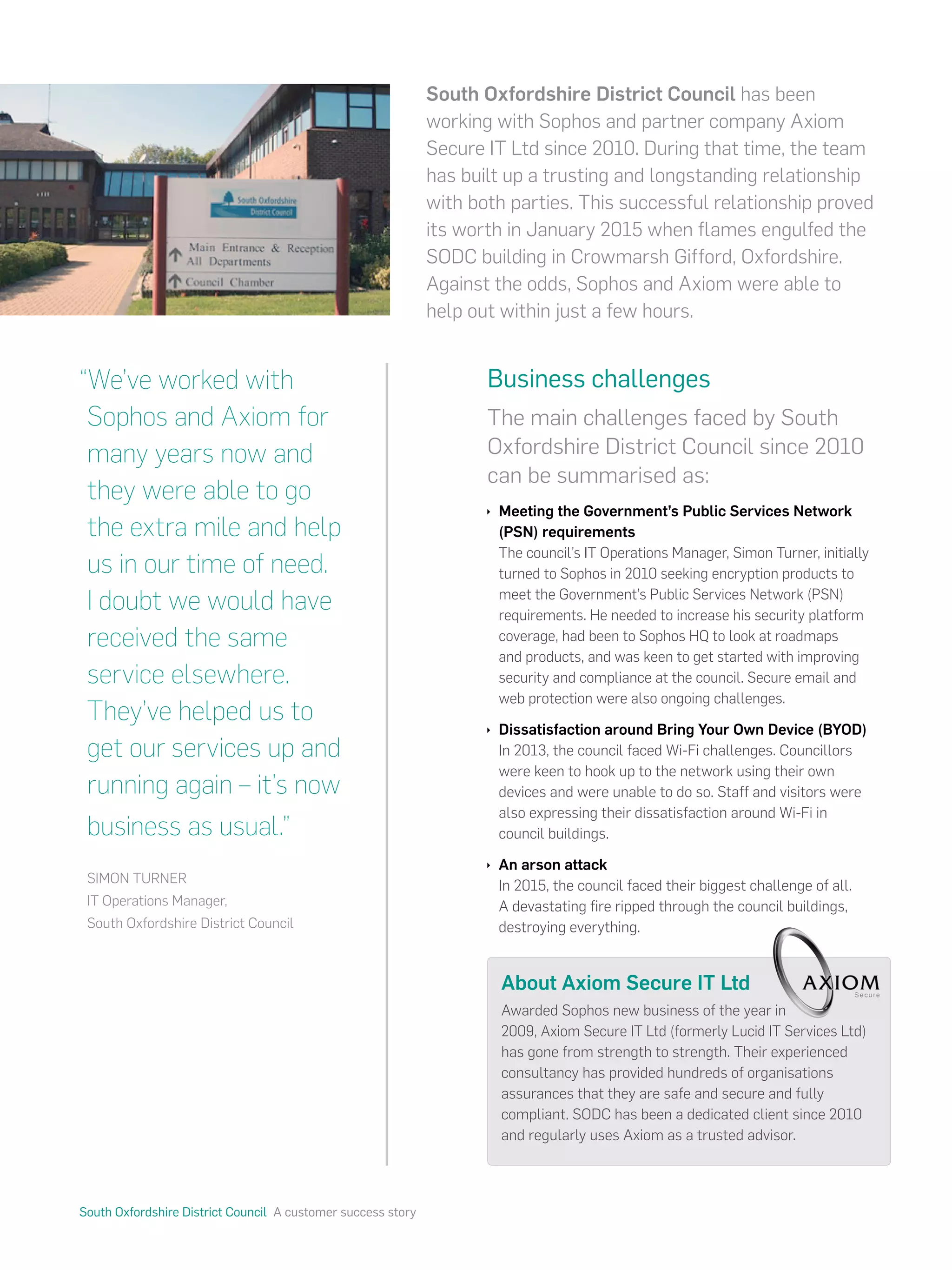 SODC Case Study | PDF