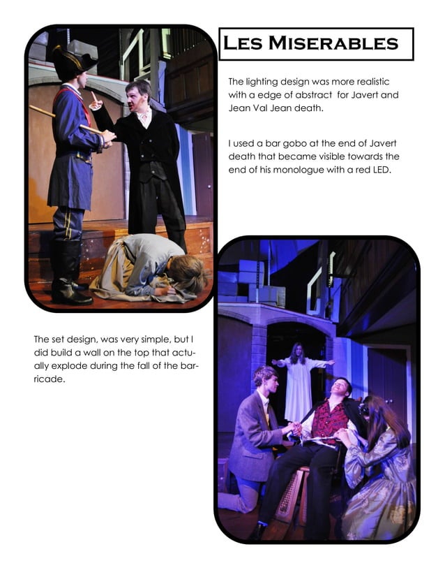 Theatre Portfolio 2 | PDF | Musicals | Genres