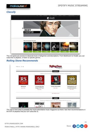 MakeUseOf-Spotify | PDF