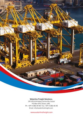 Waterline Freight Solutions LLC - DUBAI, UAE - Profile | PDF
