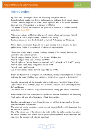 Computer Network Monitoring & Performance | DOCX | Computer Networking | Computing