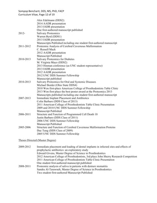 cv_unc_Aug2015 | PDF