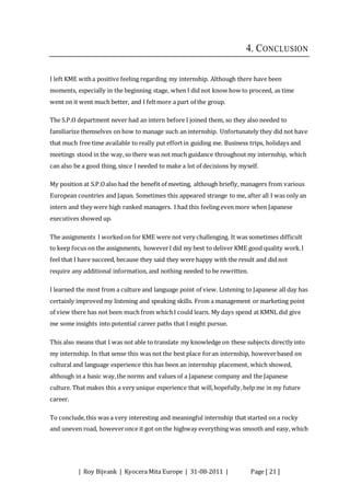 Placement Report v1 | PDF