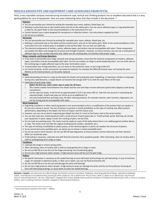 Service Life of PPE and Equipment v1.0 | PDF