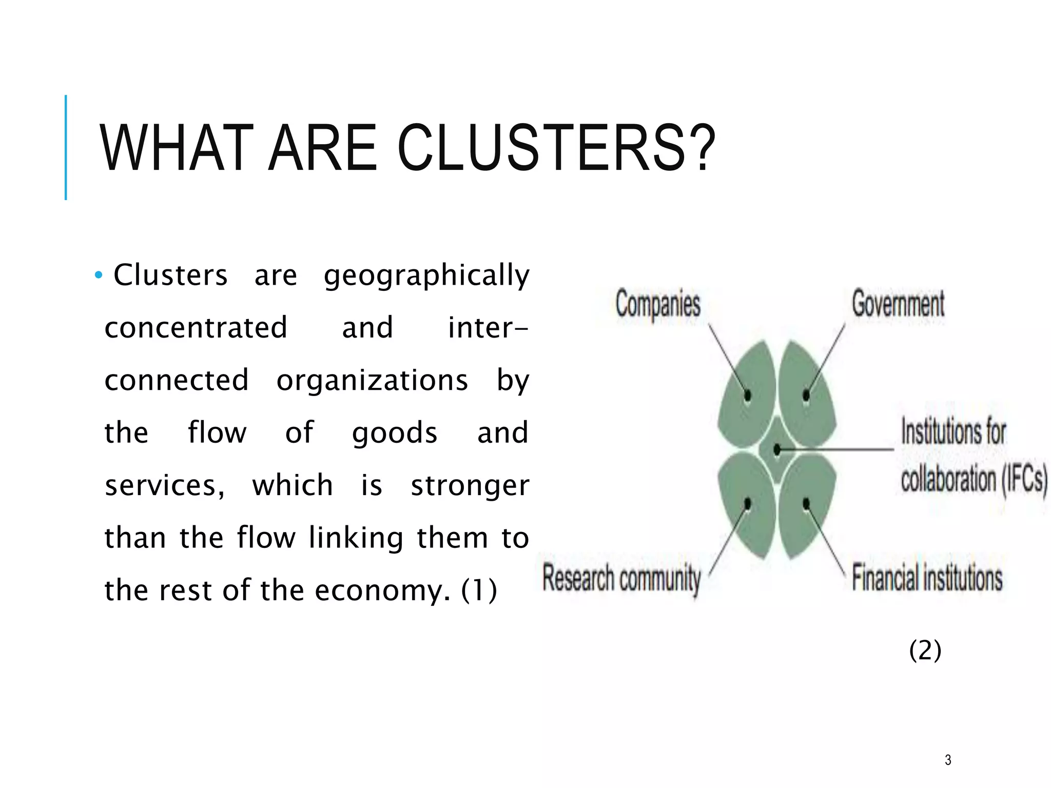 Towards a cluster based development approach in Tunisia | PPTX