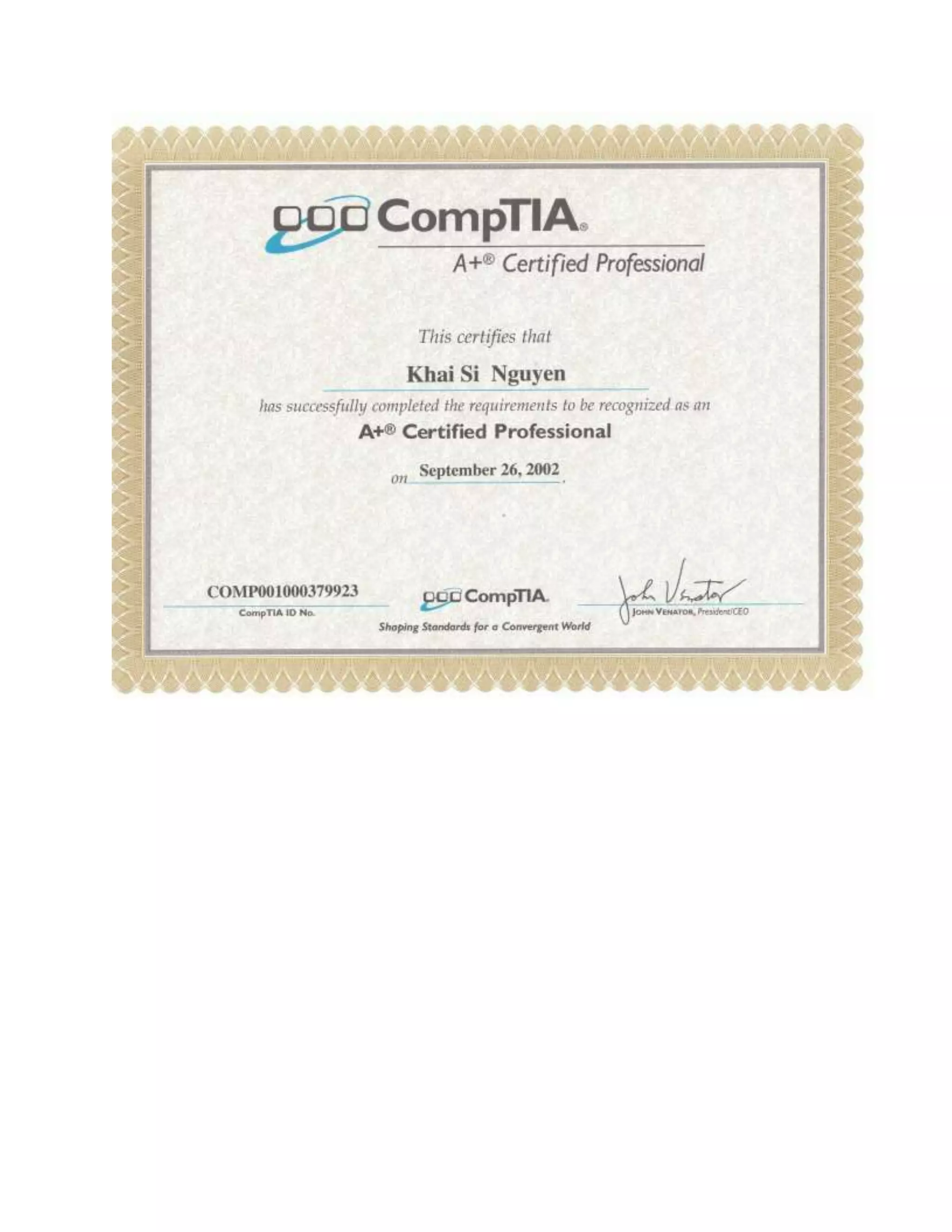 A+ Certification | PDF