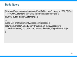 test for jpa spring boot persistence hehe | PPT