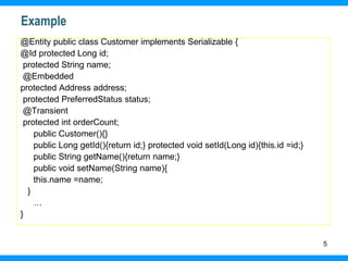 test for jpa spring boot persistence hehe | PPT