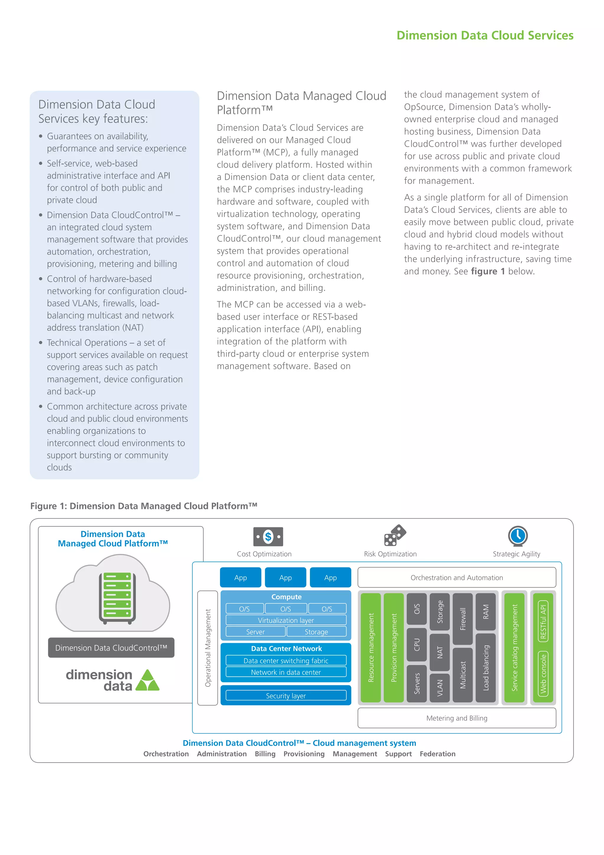 Cloud Services Brochure | PDF | Cloud Computing | Internet