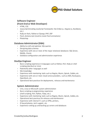 CheatSheet TechRecruiting | DOCX