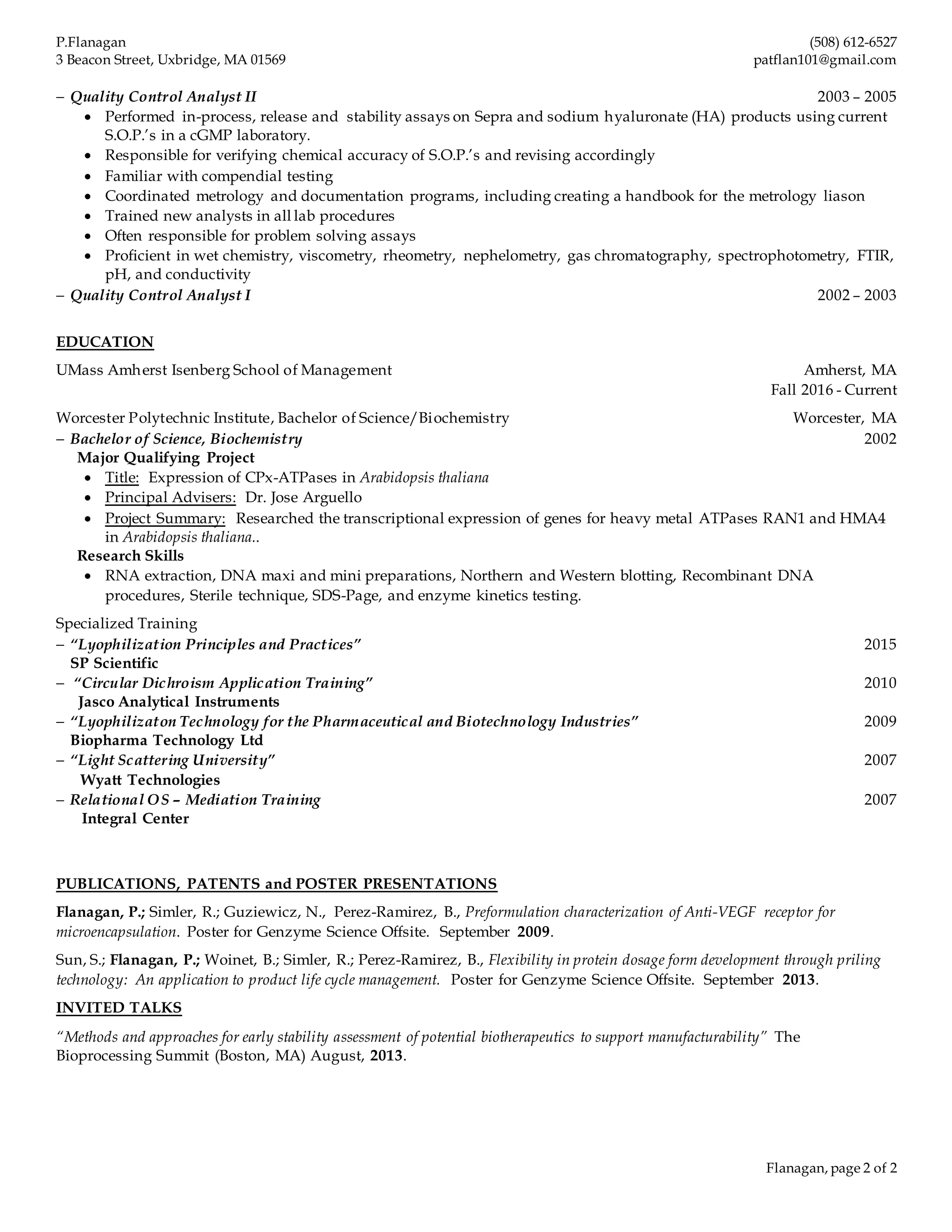 P_Flanagan_Resume project_managment 23JUN2016 | DOCX