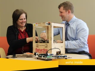 Aaron DeVries. Igniting a Creative and Dynamic Community at the Innisfil ideaLAB, abqla2015 | PPT