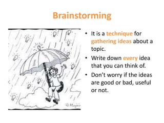E3 M1.3 Brainstorming Techniques | PPT