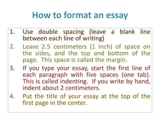 E3 m4.1 What is an essay | PPTX