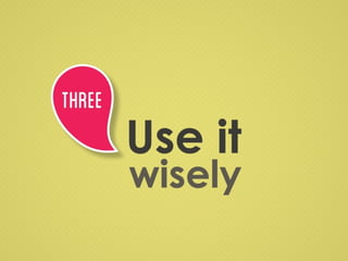 How to Use Color Wisely | KEY
