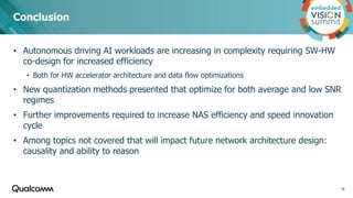 “Autonomous Driving AI Workloads: Technology Trends and Optimization Strategies,” a Presentation ...