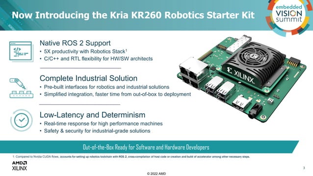 Introducing The Kria Robotics Starter Kit Robotics And Machine Vision