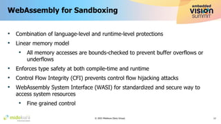 “Modernizing the Development of AI-based IoT Devices with Wedge,” a Presentation from Midokura ...
