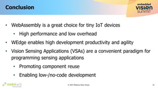 “Modernizing the Development of AI-based IoT Devices with Wedge,” a Presentation from Midokura ...