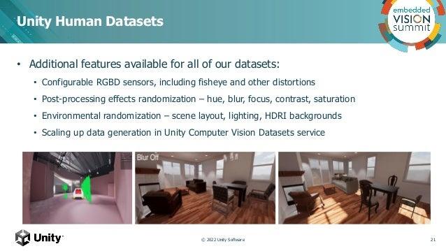 “Human-centric Computer Vision with Synthetic Data,” a Presentation from Unity Technologies | PPT