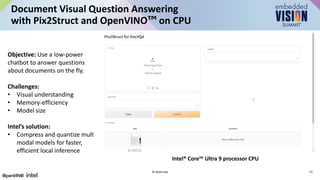 “Transforming Enterprise Intelligence: The Power of Computer Vision and Gen AI at the Edge with ...