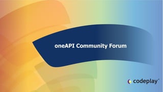 “A New, Open-standards-based, Open-source Programming Model for All ...