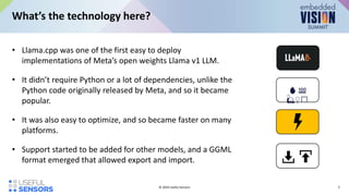 “Deploying Large Language Models on a Raspberry Pi,” a Presentation from Useful Sensors | PPT