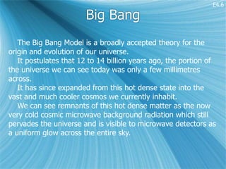 E4 - Cosmology | PPTX