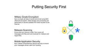 Nuro Secure Messaging | PDF