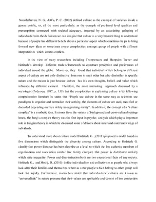 Essay on Culture Understanding | DOCX