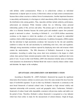 Essay on Culture Understanding | DOCX