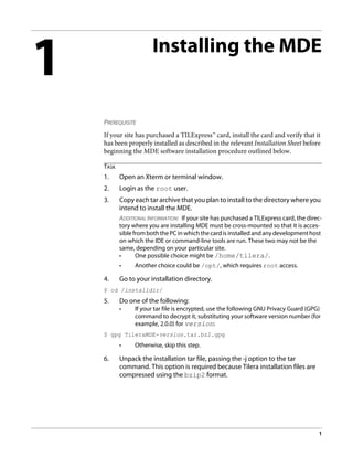 UG204_MDE_GettingStarted_2_0_Beta_1 | PDF