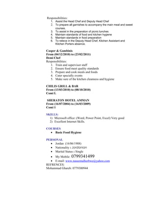 CV NASEEM | DOC