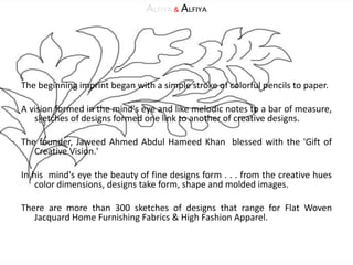 Alfiya&Alfiya textile | PDF