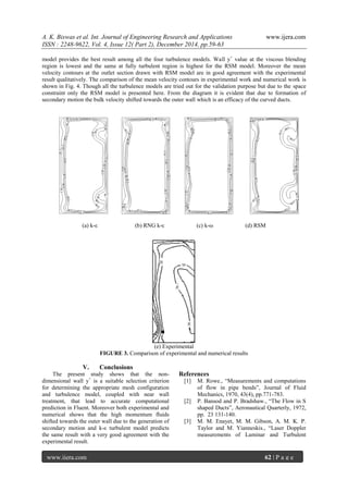 A Computational Analysis of Flow StructureThrough Constant Area S-Duct | PDF | Physics | Science