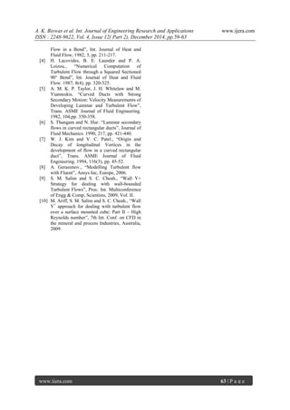 A Computational Analysis of Flow StructureThrough Constant Area S-Duct ...