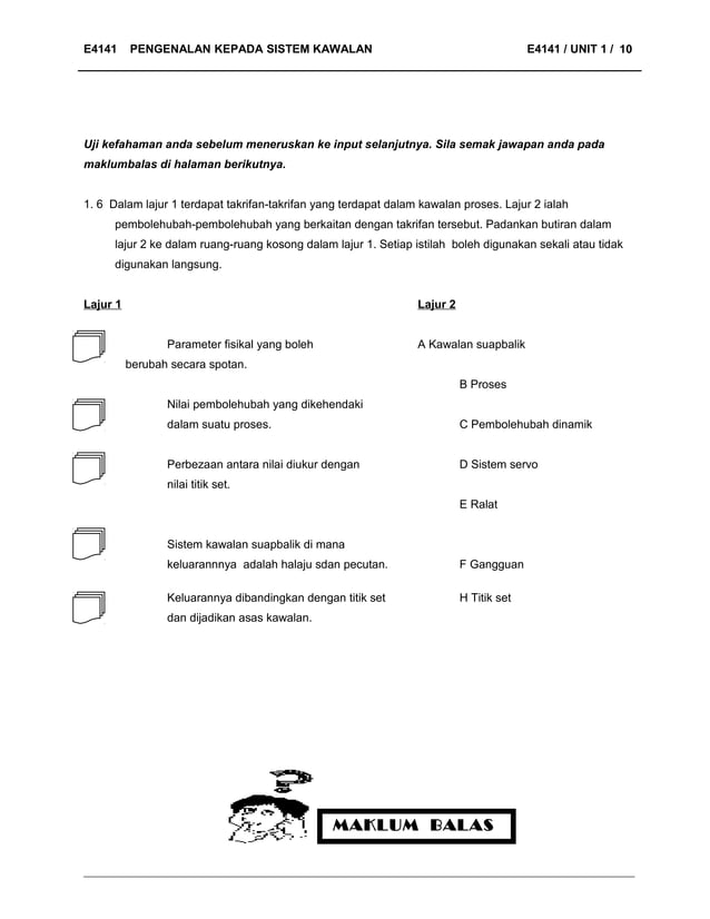 E4141 sistem kawalan 1 unit1 | DOC