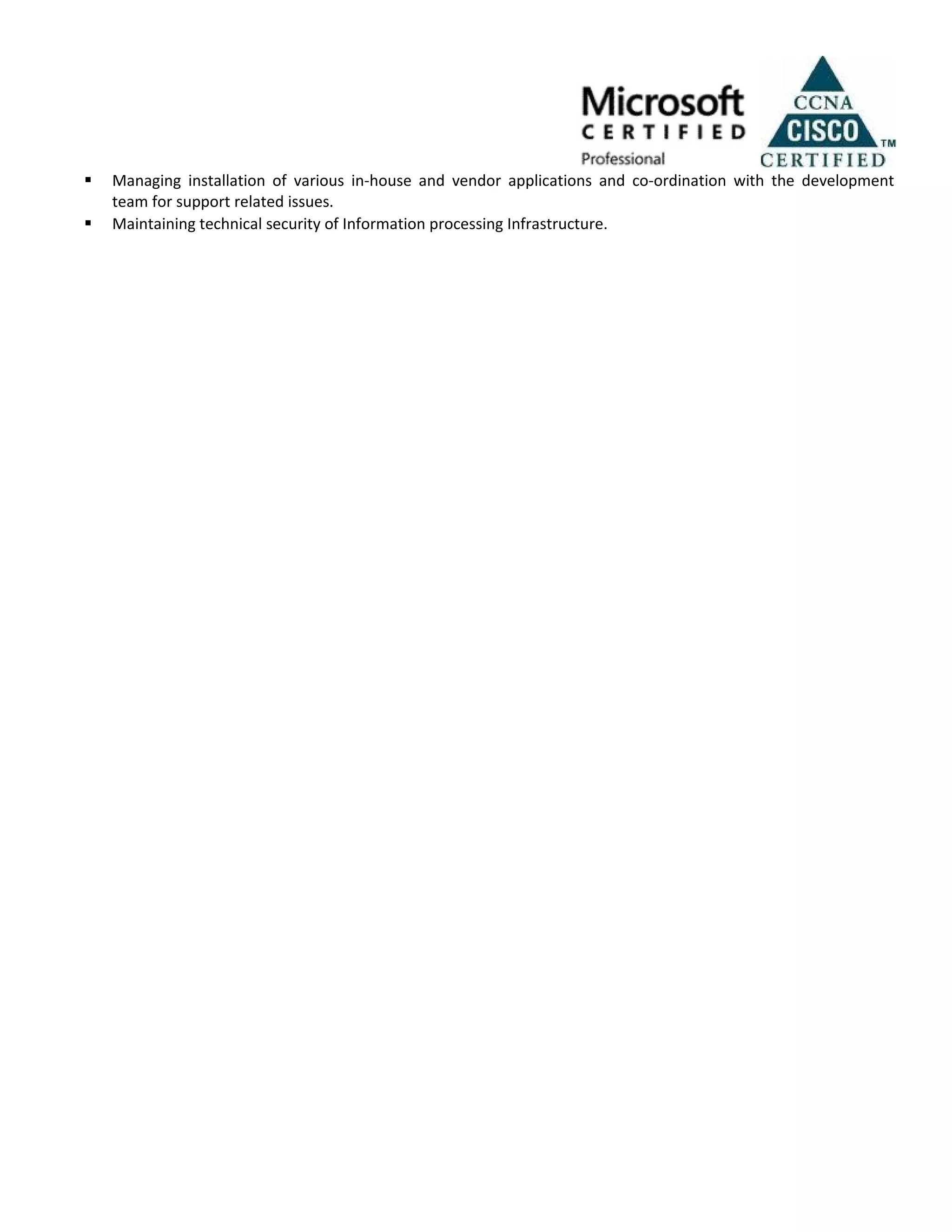 Wintel-VMWare Administrator_Muru-2 | PDF