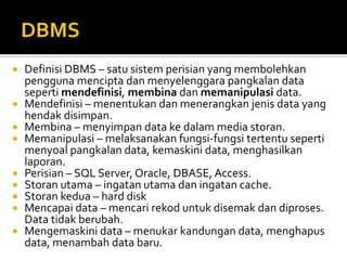 konsep-asas-pangkalan-data (database management system) | PDF