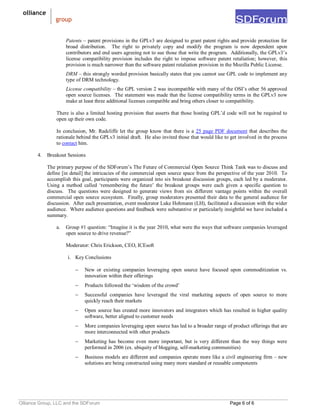 OpenSourceThinkTank2006_FinalReport | PDF