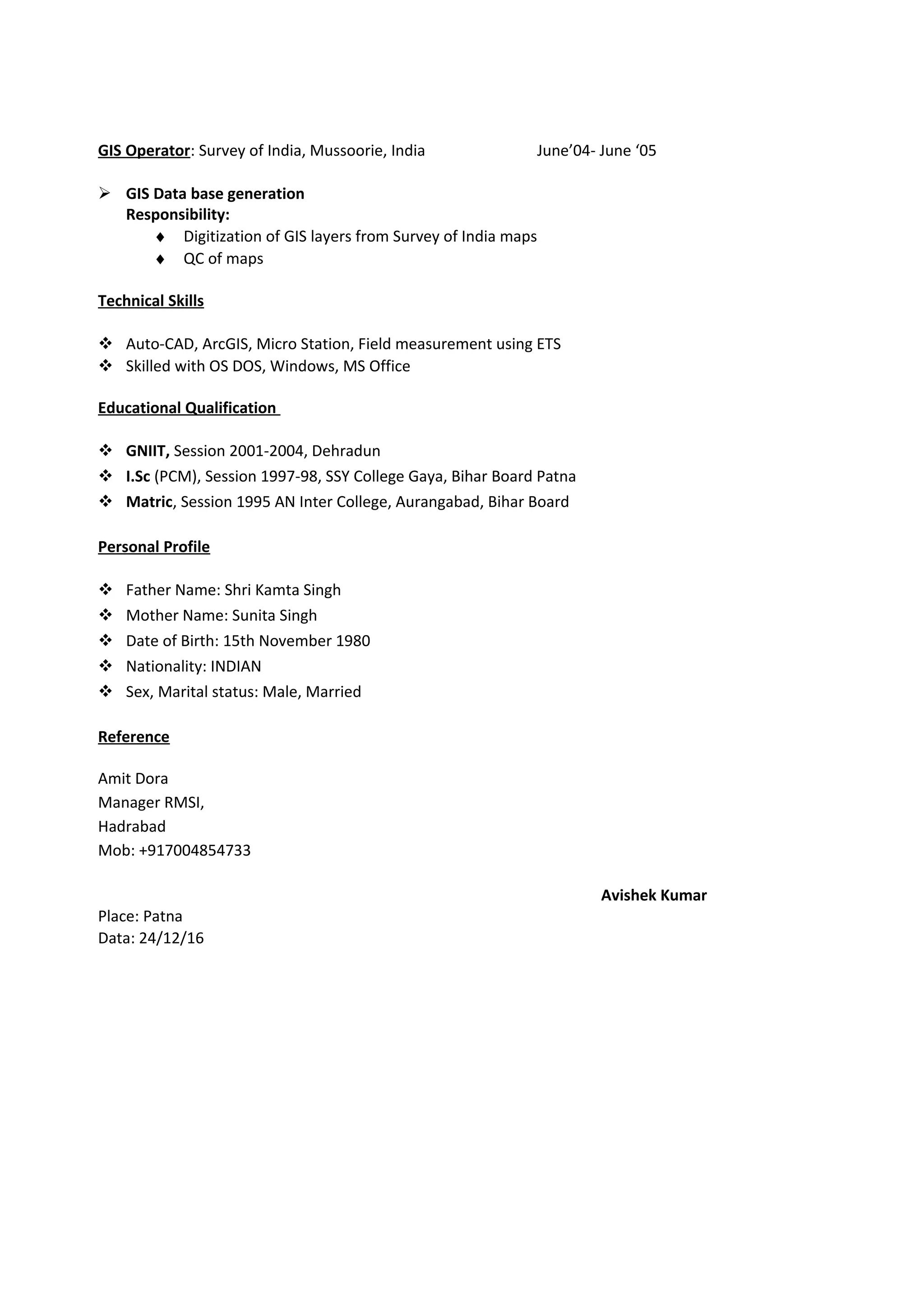 Avishek Kumar (1) | DOC | Geography | Science