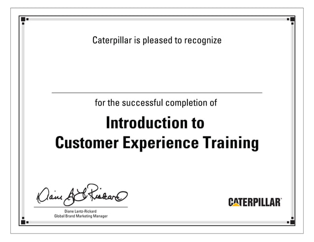 Cat CCE Final Certificate | PDF