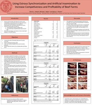 CCE Summer Internship Poster 2016 | PDF