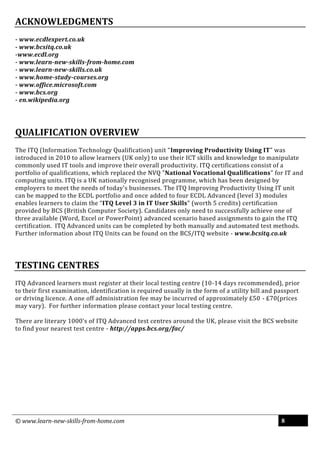 ITQ-Sample-2016 | PDF