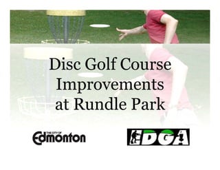 Disc Golf Course Upgrade Project 2008 -Consultation | PDF