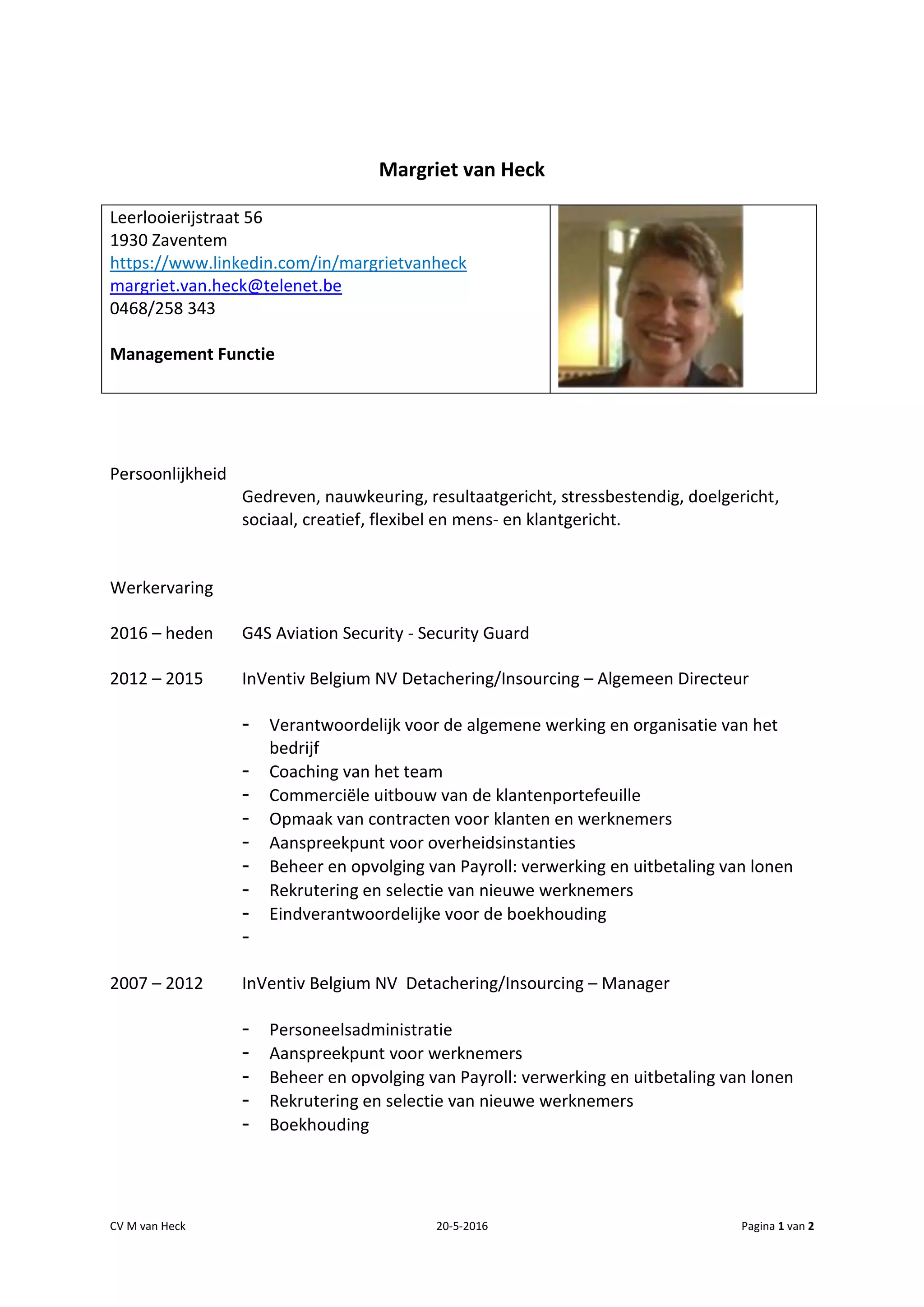 CV M van Heck | PDF | Business | Business and Finance