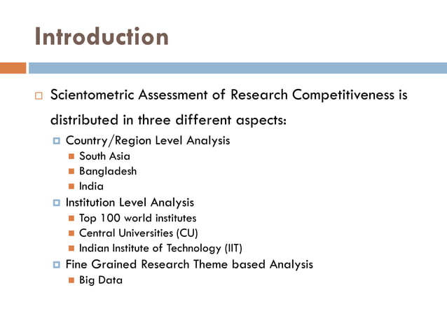 Scientometric Analysis | PDF