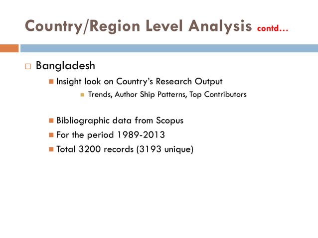 Scientometric Analysis | PDF