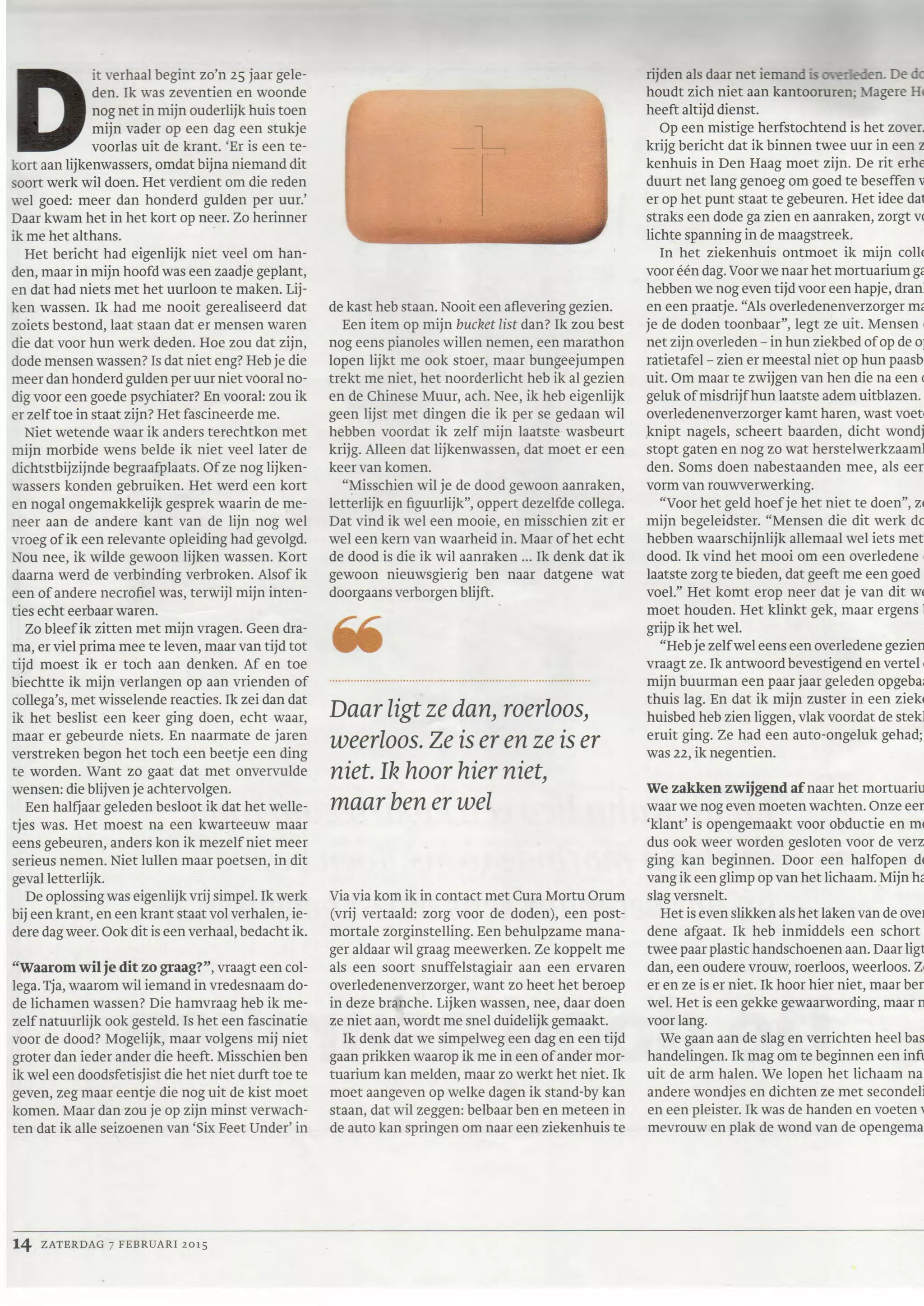 Artikel Trouw | PDF